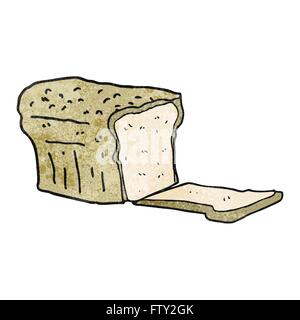 freehand textured cartoon sliced bread Stock Vector Image & Art - Alamy