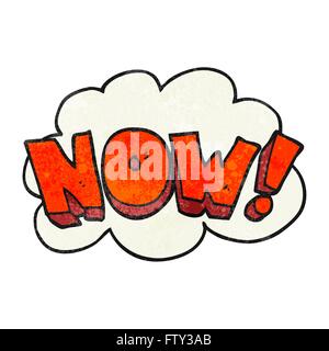 freehand textured cartoon now symbol Stock Vector Image & Art - Alamy