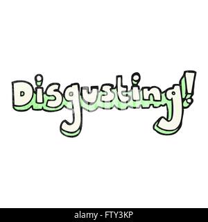 disgusting freehand retro cartoon Stock Vector Image & Art - Alamy