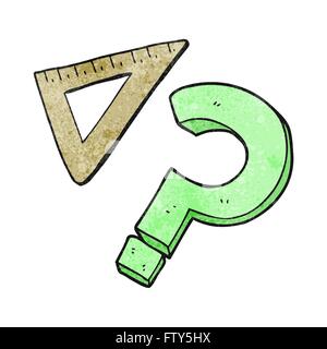 freehand textured cartoon set square Stock Vector Image & Art - Alamy