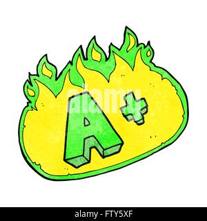 freehand textured cartoon A grade symbol Stock Vector Image & Art - Alamy