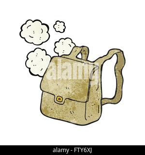 freehand textured cartoon satchel Stock Vector Image & Art - Alamy