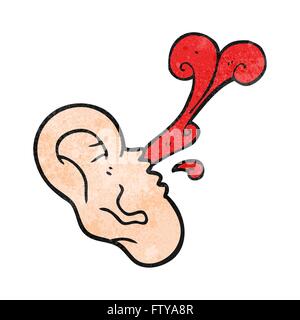 freehand drawn cartoon severed ear Stock Vector Image & Art - Alamy