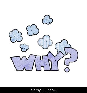 freehand drawn cartoon shout WHY Stock Vector Image & Art - Alamy