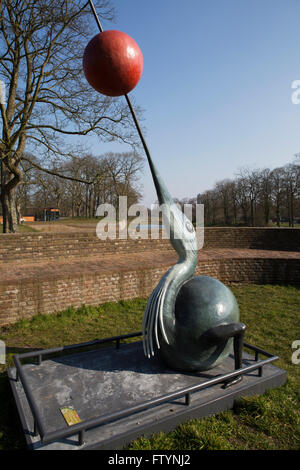 Bird figure inspired by the work of artist Heironymus Bosch in 's ...
