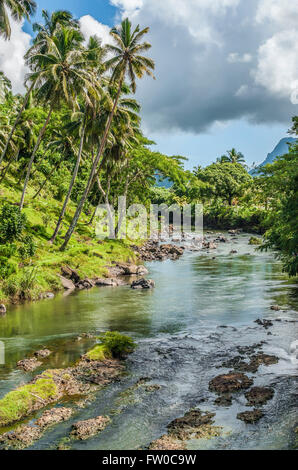 Rainforest landscape, Upolu Island, Samoa Stock Photo: 28102782 - Alamy