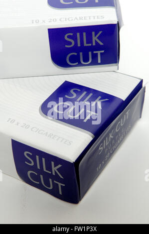 Selection of Silk Cut Cigarette Packets Stock Photo - Alamy