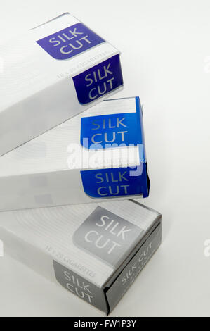 Silk Cut Blue Cigarettes Packet Stock Photo - Alamy