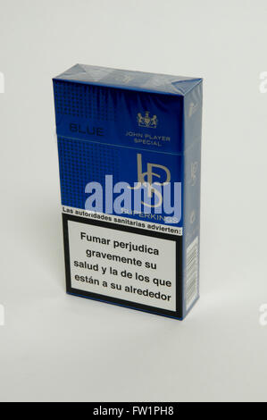 John Player Special JPS Blue Cigarette packet Stock Photo - Alamy