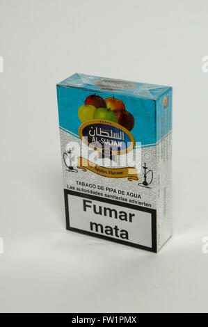 Al-Sultan molasses Shisha tobacco packet Stock Photo - Alamy