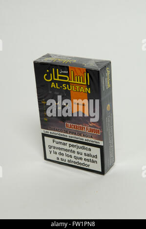 Al-Sultan molasses Shisha tobacco packet Stock Photo - Alamy