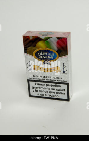 Al-Sultan molasses Shisha tobacco packet Stock Photo - Alamy