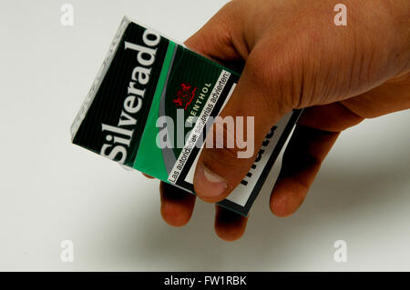 Silverado Menthol Cigarettes Stock Photo - Alamy