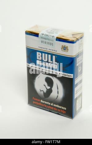Bull Brand Cigarettes Stock Photo - Alamy