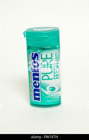 Mentos is a brand of prepackaged scotch mints sold in stores and ...