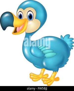 Dodo bird, illustration, vector on white background Stock Vector Image ...