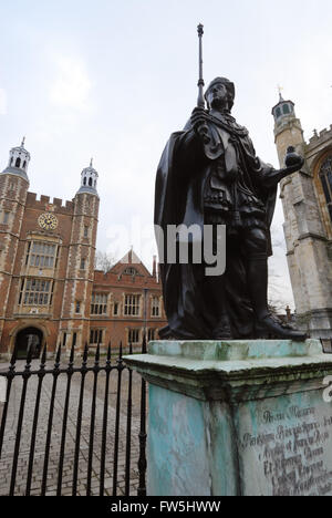 Eton College. Lupton's Tower and College buildings viewed from the ...