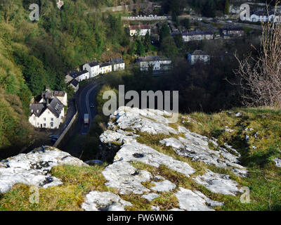 Giddy heights High Tor Matlock Bath Peak District National Park ...