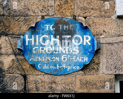 Giddy heights High Tor Matlock Bath Peak District National Park ...