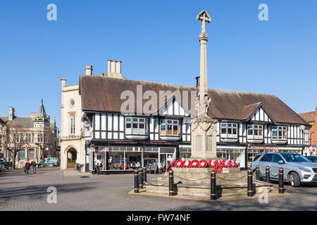 sleaford town centre lincolnshire england uk Stock Photo - Alamy