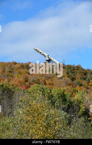 Copper Peak Ski Jump in Ironwood, Michigan Stock Photo - Alamy