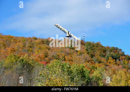 Copper Peak Ski Jump in Ironwood, Michigan Stock Photo - Alamy