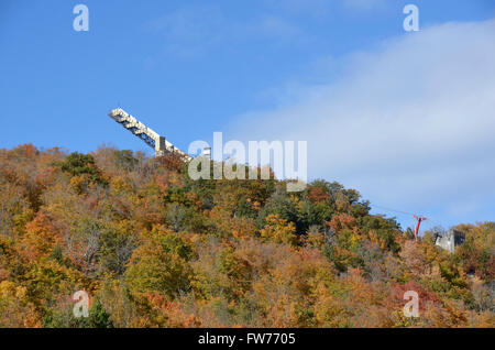 Copper Peak Ski Jump in Ironwood, Michigan Stock Photo - Alamy