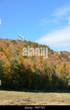 Copper Peak Ski Jump in Ironwood, Michigan Stock Photo - Alamy