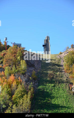 Copper Peak Ski Jump in Ironwood, Michigan Stock Photo - Alamy