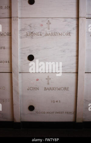 Celebrity final resting places - Calvary Cemetery. Featuring: Dolores ...