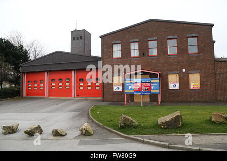 Picture shows the former Batley Fire Station in West Yorkshire which ...