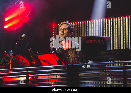 March 31, 2016 - Cameron Edwards of Sigma performs at the O2 Ritz in ...