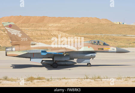 Israeli Air Force F-16 at Nevatim Air Base, Israel Stock Photo - Alamy