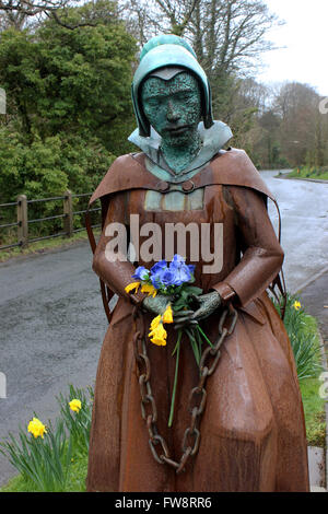 400 years since the Pendle witch trials passing through Lancashire ...