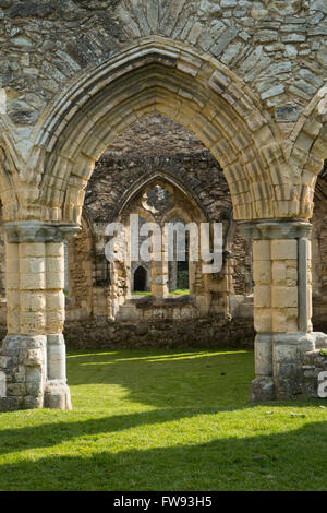 Netley Abbey, a ruined 13th century medieval monastery, near ...