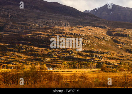 Cottage at Annat Torridon Highland Scotland Stock Photo - Alamy