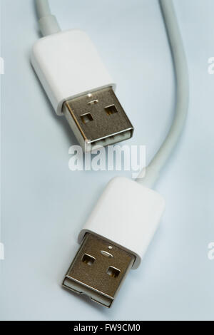 Two new plug usb Stock Photo - Alamy