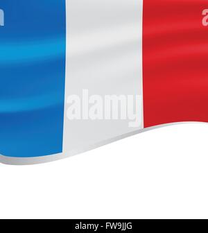 france wave vector flag. Waving national Official colors and proportion ...