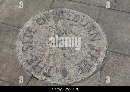 Tyburn and The Tyburn Tree, London, England in the time of Charles I ...