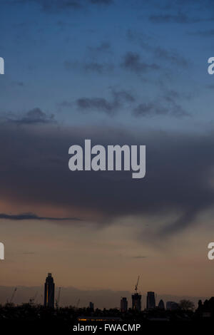 The London skyline in dramatic weather Stock Photo - Alamy