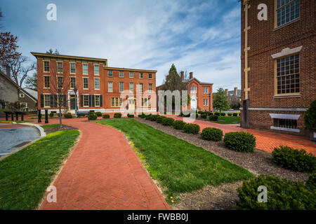 The Green in historic downtown Dover, Delaware, USA Stock Photo - Alamy