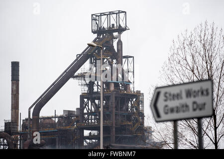 Tata Steel steel works in Port Talbot, South Wales Stock Photo - Alamy