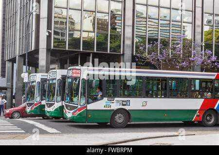 Public transportation buses in Buenos Aires, Argentina Stock Photo - Alamy