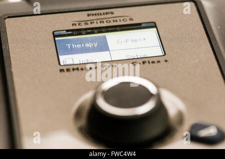 Philips Respironics System One CPAP machine with a Amara View mask ...