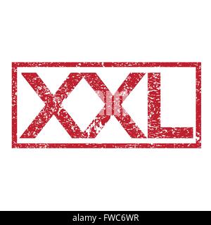 Letter X icon for XL clothes or large size fashion shop or sale ...