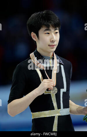 Boyang Jin (CHN), APRIL, 2016 - Figure Skating : ISU World Figure ...