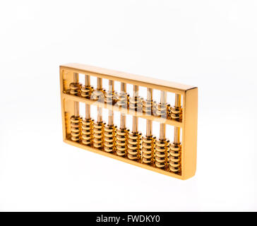 golden abacus closeup Stock Photo: 71935298 - Alamy