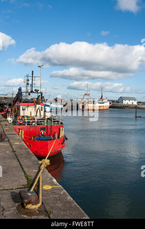 Fish Dock and Wyre Dock, Fleetwood, Lancashire, from the south-west ...