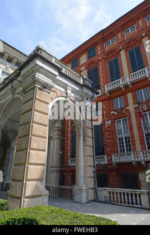 the garden of Palazzo Nicolò Grimaldi palace, via Garibaldi 9, World ...