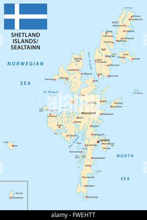 Yell island (United Kingdom of Great Britain and Northern Ireland ...